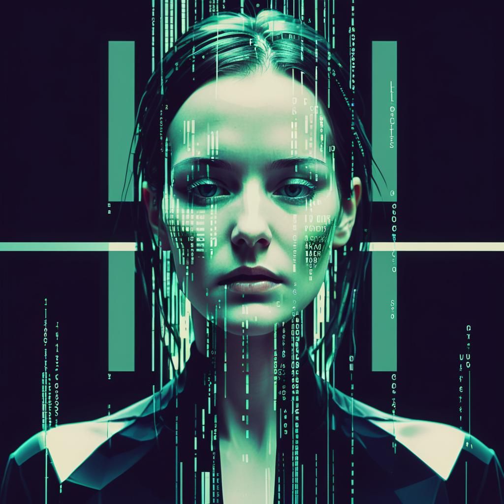 Glitch In The Matrix - AI Generated Artwork - NightCafe Creator