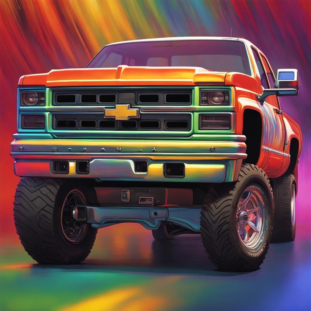 duramax squarebody - AI Generated Artwork - NightCafe Creator