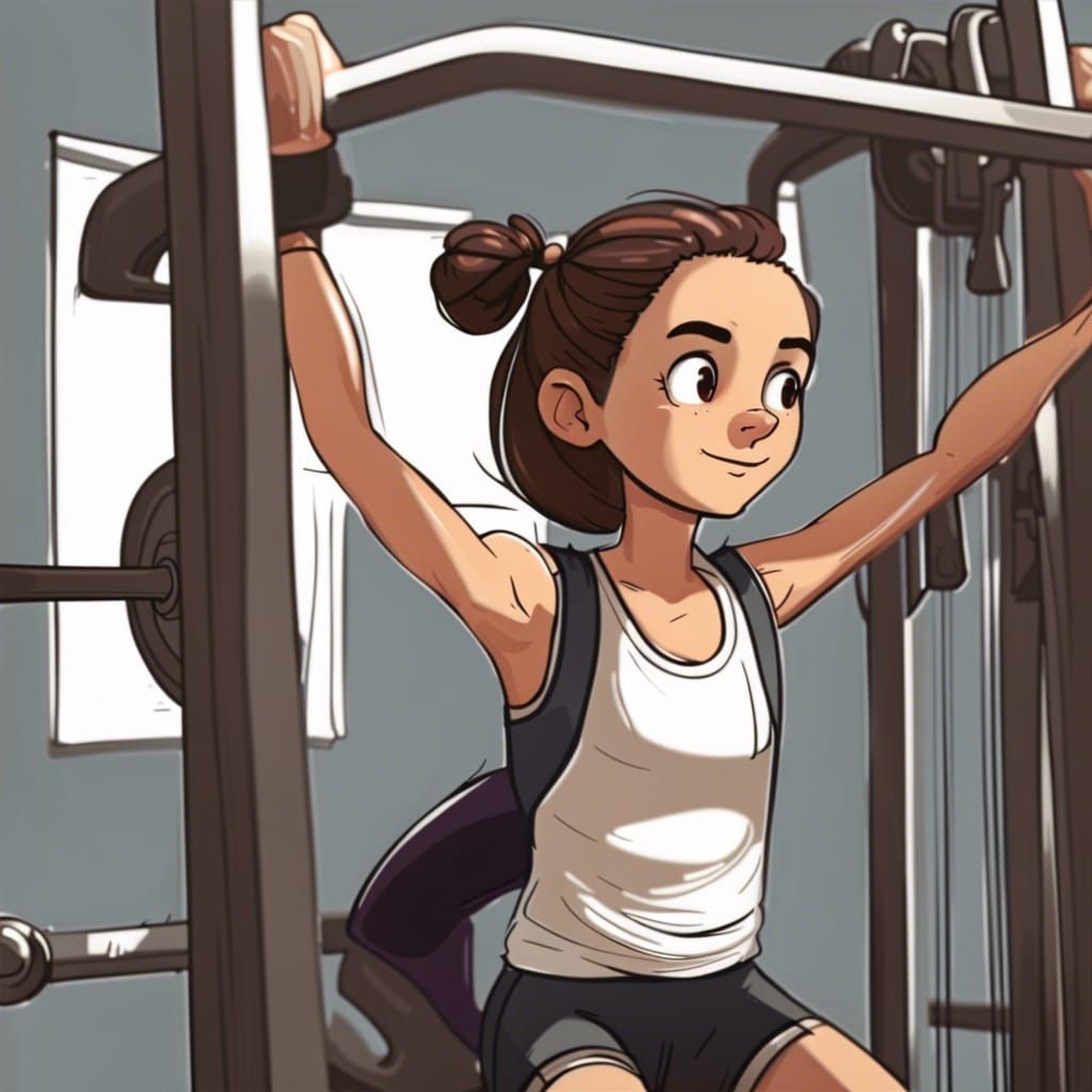 Gymnastic - AI Generated Artwork - NightCafe Creator