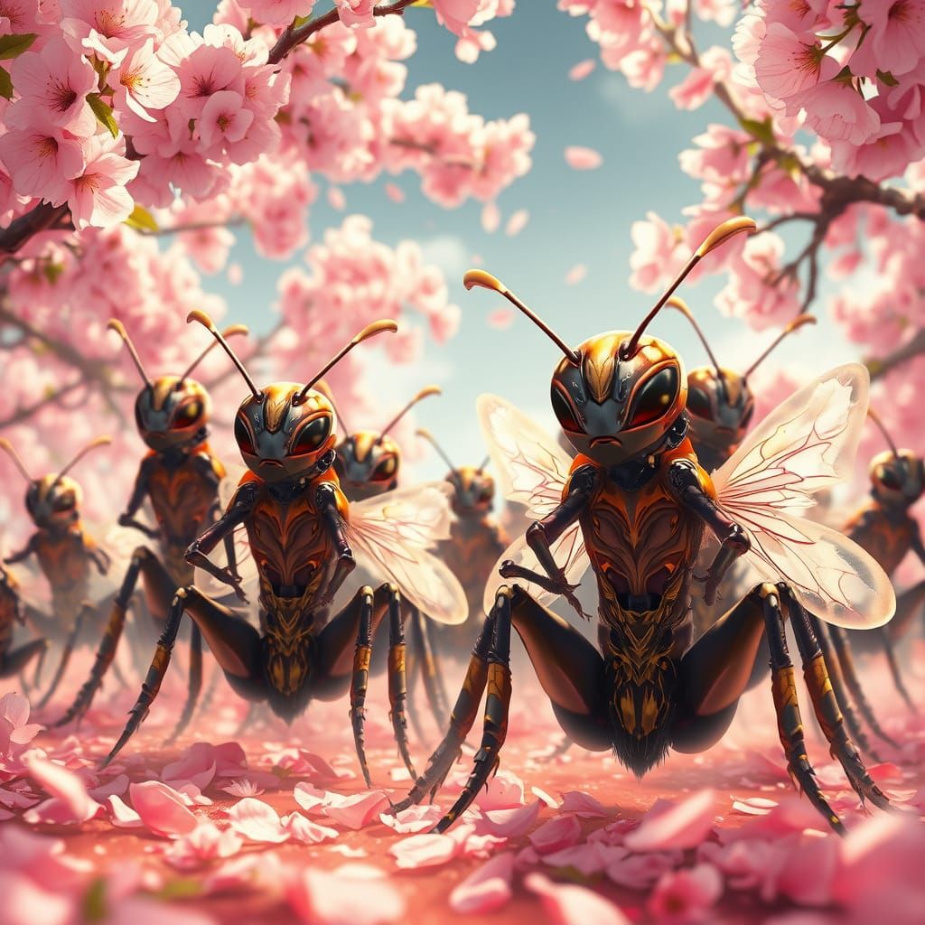 "When the full sun rises, the mutated ants reveal their true powers...