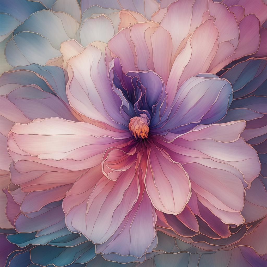 Pastel Petals - AI Generated Artwork - NightCafe Creator