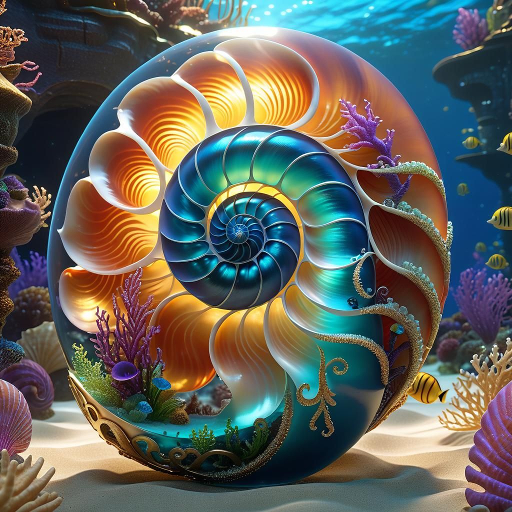 Nautilus - AI Generated Artwork - NightCafe Creator