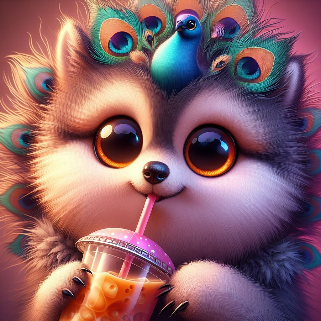 Meet Topaz: A Parrot, Peacock, Wolf Hybrid - AI Generated Artwork ...