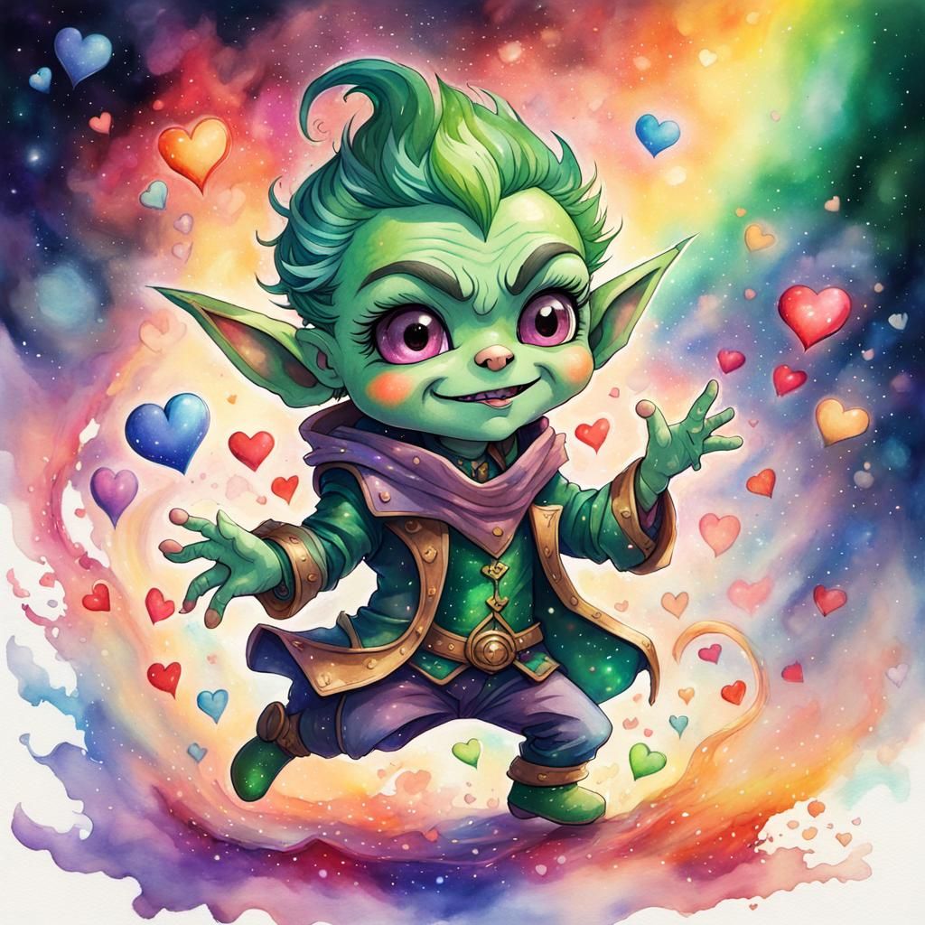 Cute Goblin - AI Generated Artwork - NightCafe Creator