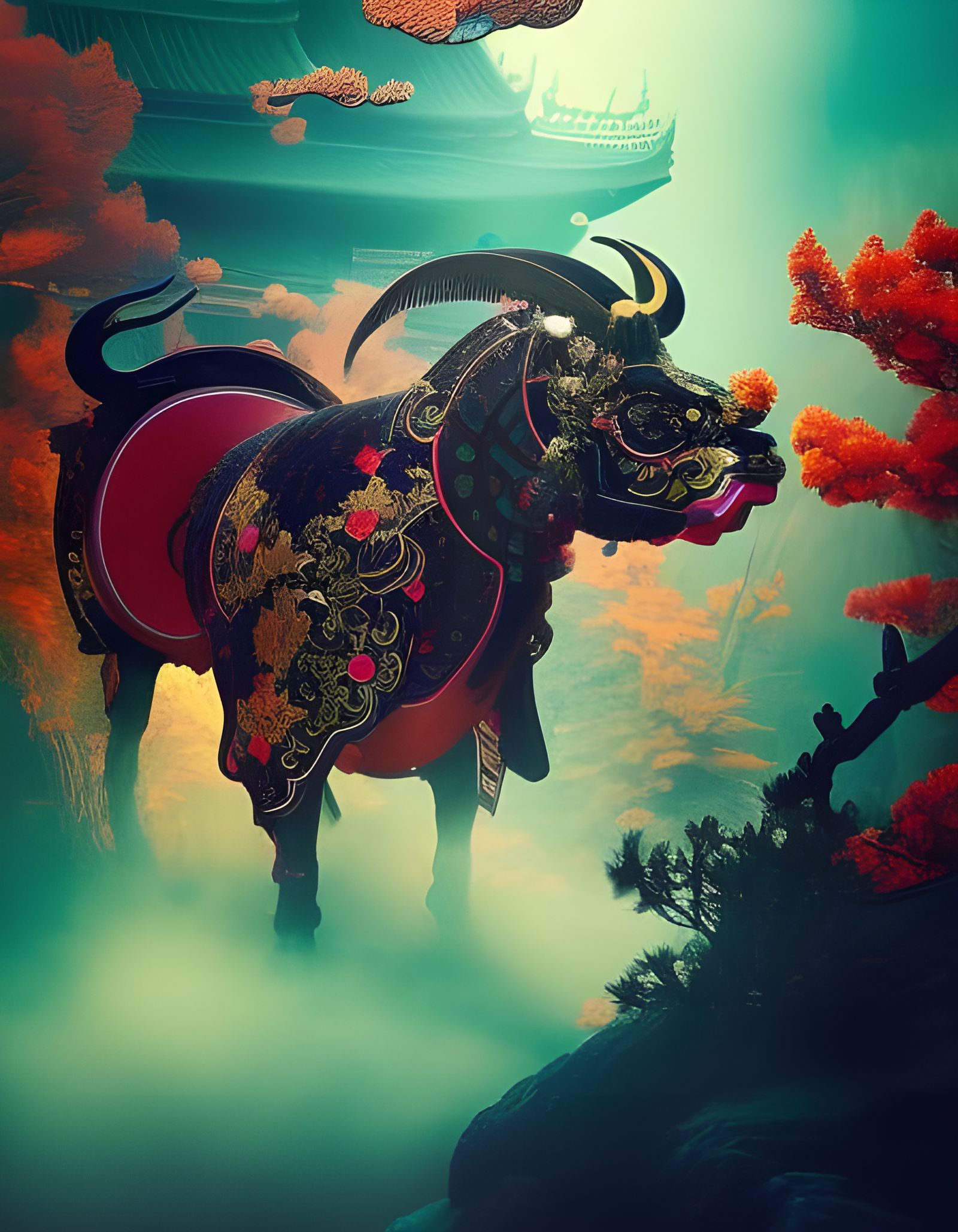 Taurus - AI Generated Artwork - NightCafe Creator