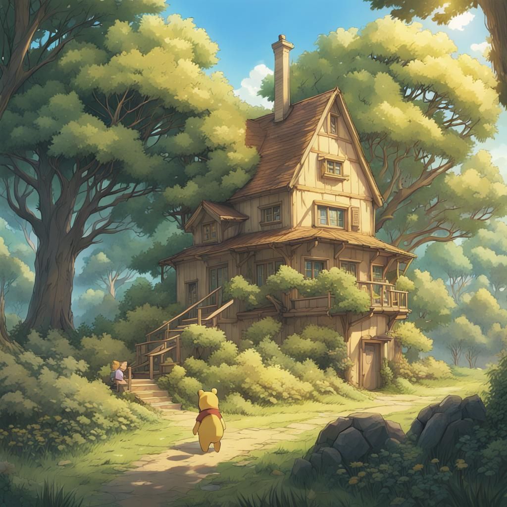 Where's Christopher Robin? - AI Generated Artwork - NightCafe Creator