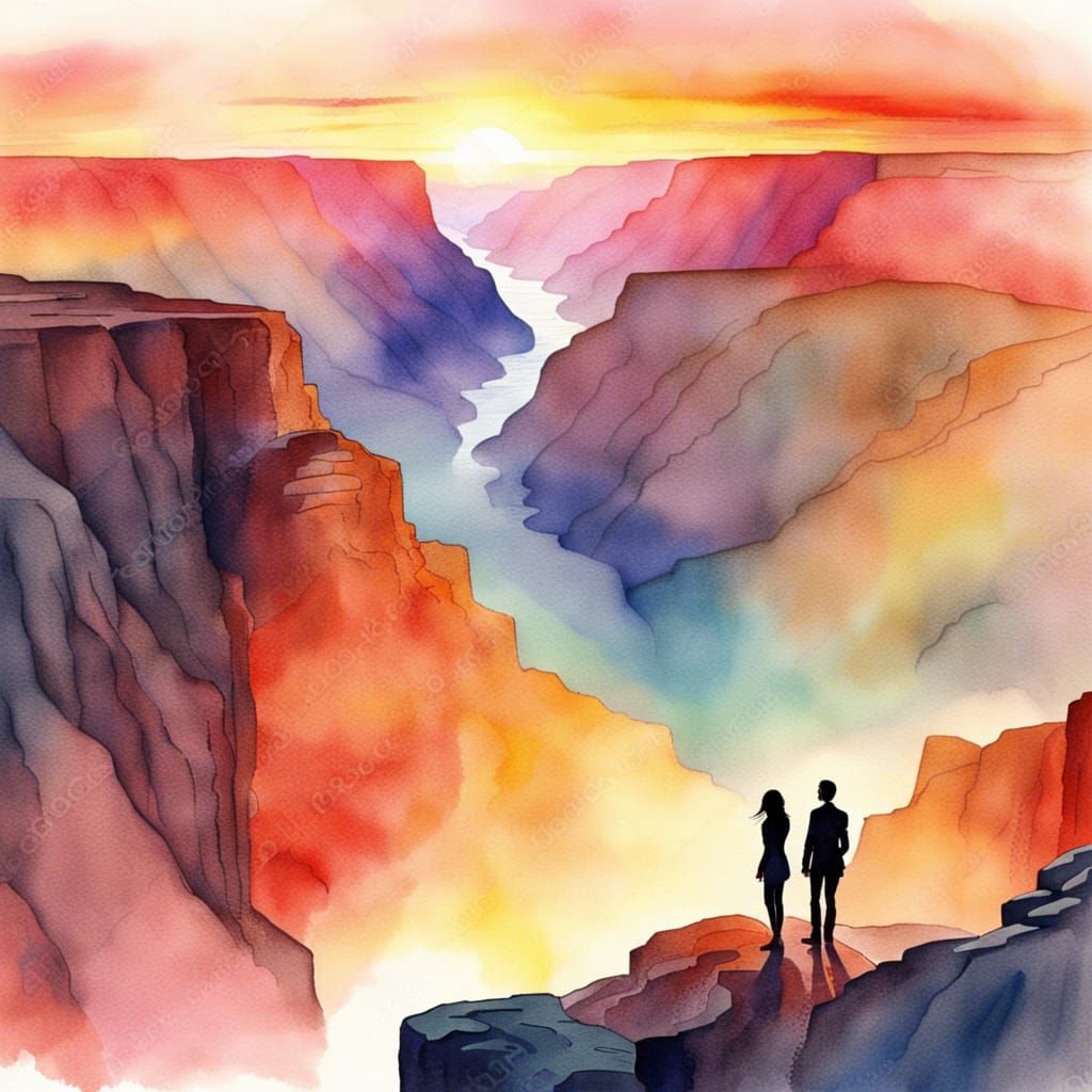 Stunning sunset - AI Generated Artwork - NightCafe Creator