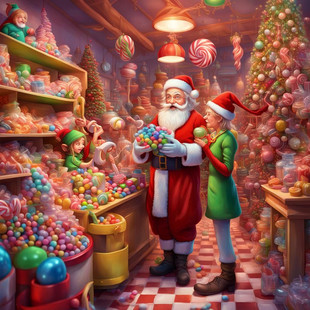 Merry Christmas - AI Generated Artwork - NightCafe Creator