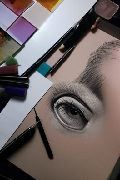 realistic art portrait - AI Generated Artwork - NightCafe Creator