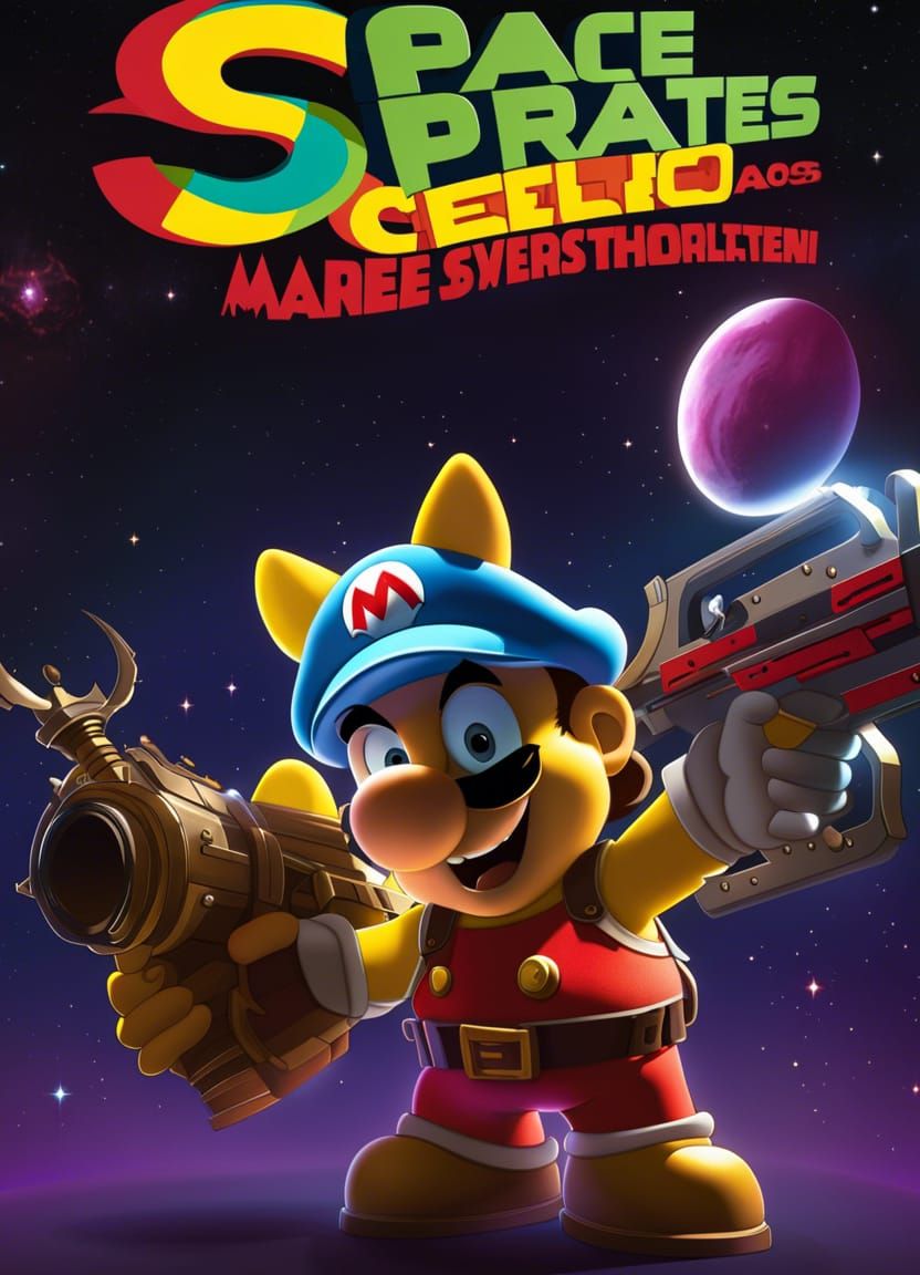 Pirate Mario - AI Generated Artwork - NightCafe Creator