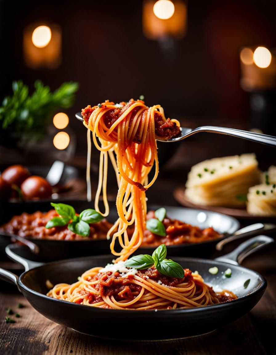 Spaghetti - AI Generated Artwork - NightCafe Creator