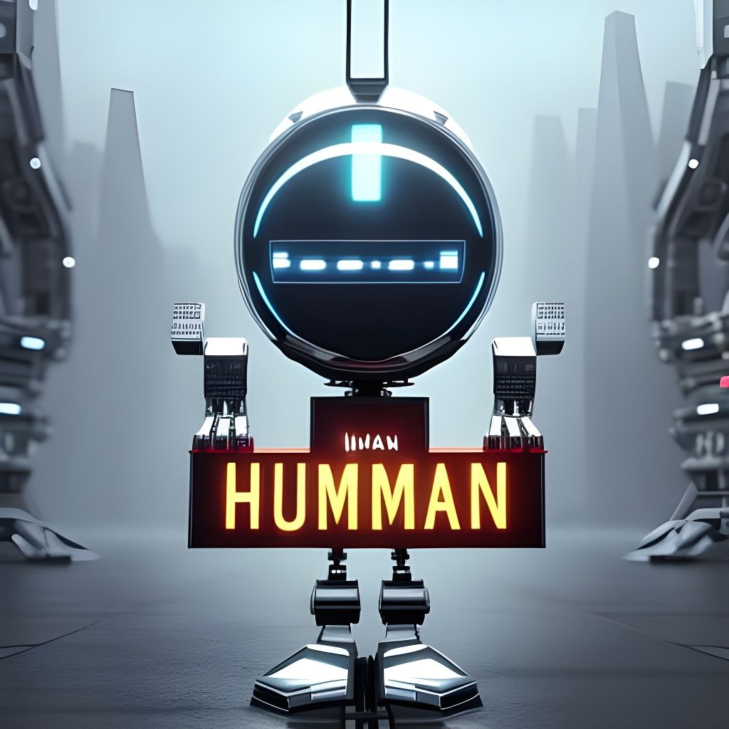 I am human! - AI Generated Artwork - NightCafe Creator