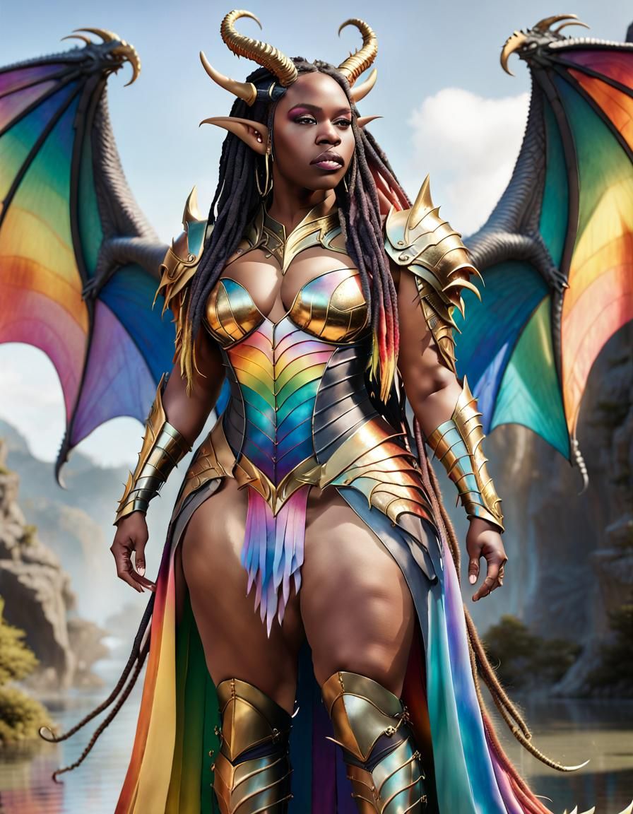 Dragon Queen V4 - AI Generated Artwork - NightCafe Creator