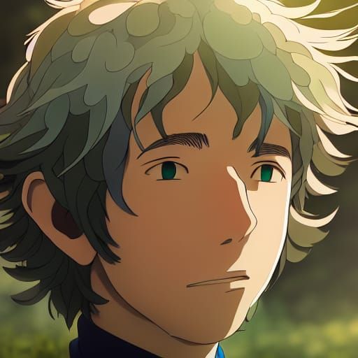 Meriadoc Brandybuck, Studio Ghibli, Anime Key Visual, by Makoto Shinkai ...