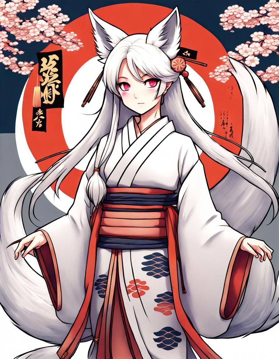 Kitsune - AI Generated Artwork - NightCafe Creator