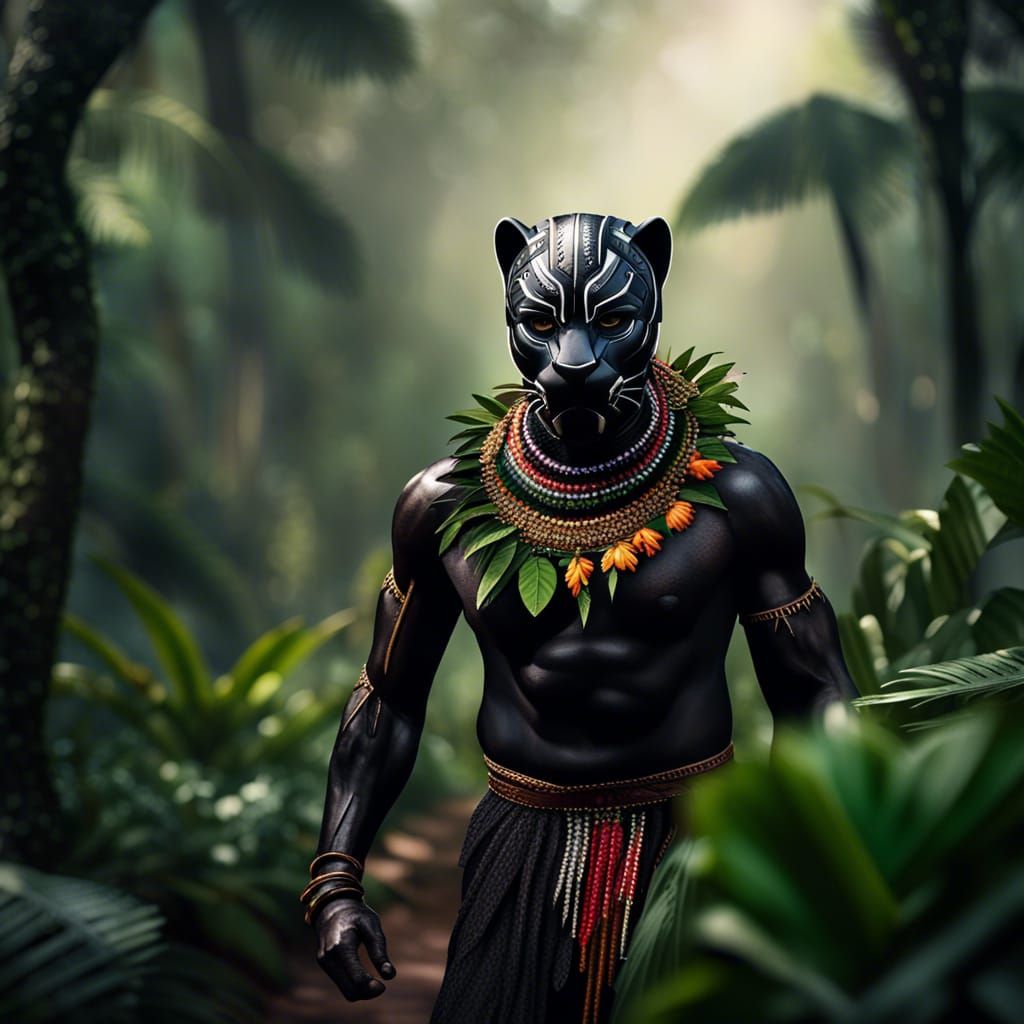 Black Panther - AI Generated Artwork - NightCafe Creator