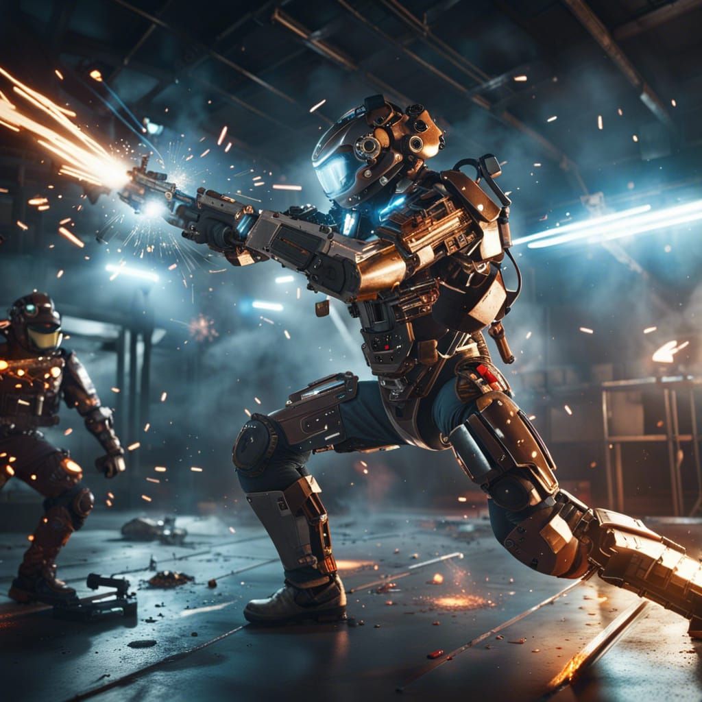 Combat - AI Generated Artwork - NightCafe Creator