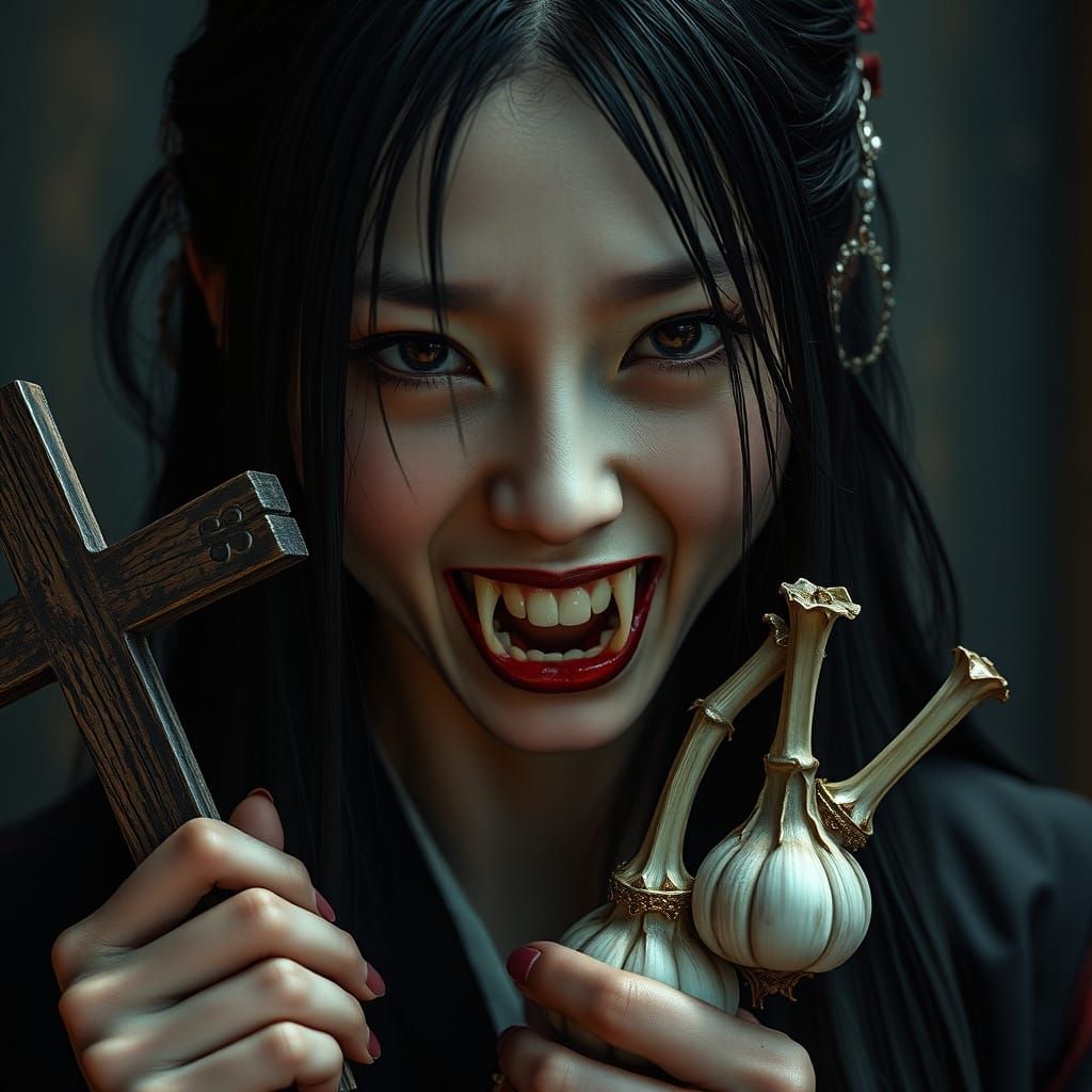 Vampire - Japanese Vampire in Splendid HDR