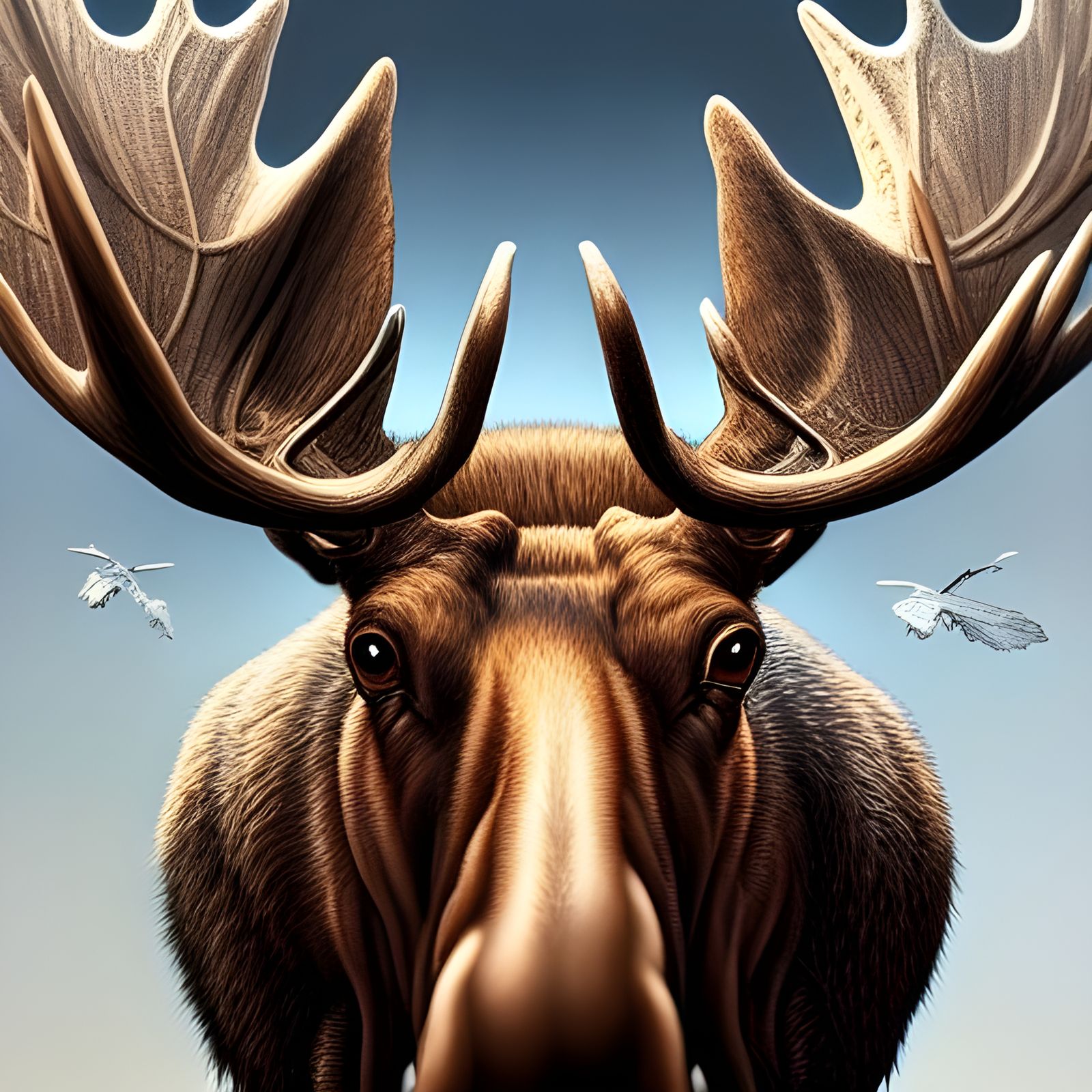 Joe Camel Moose - AI Generated Artwork - NightCafe Creator