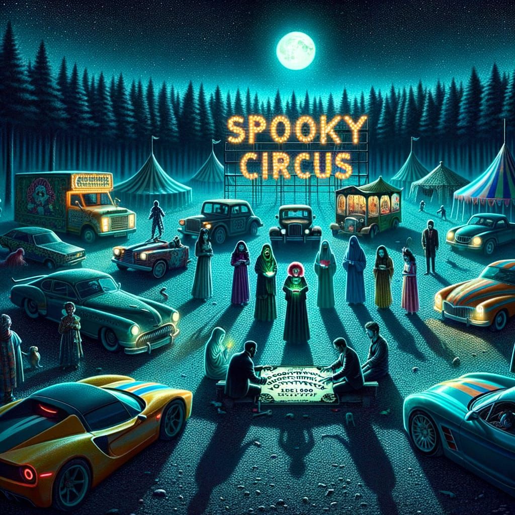 Ritual Before The Spooky Circus Starts