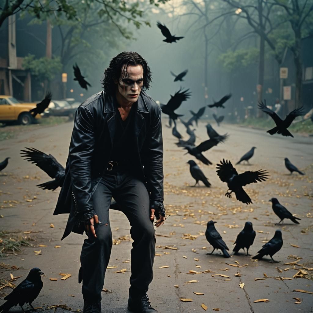 The Crow - AI Generated Artwork - NightCafe Creator