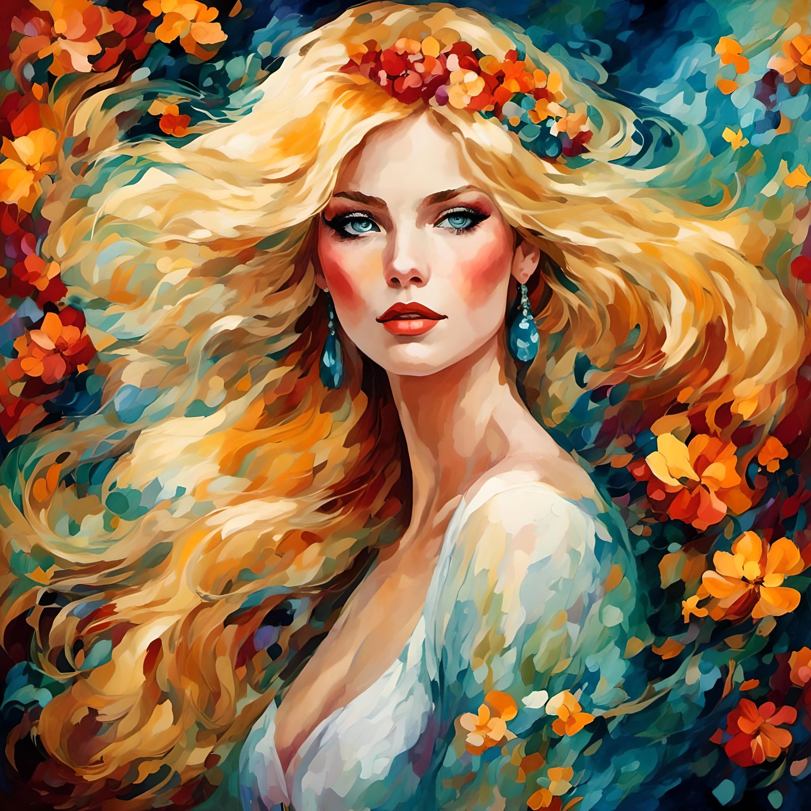 Lady Spring - AI Generated Artwork - NightCafe Creator