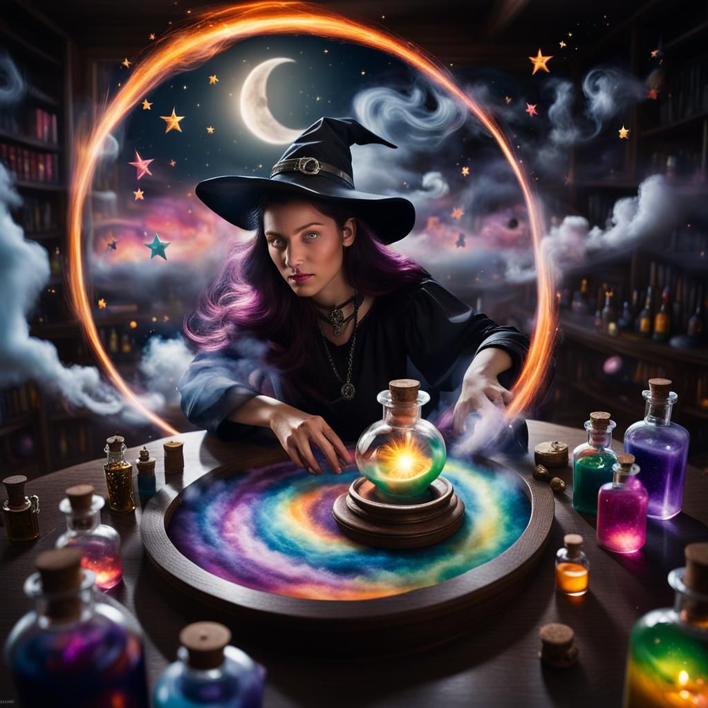 Swirling magic - AI Generated Artwork - NightCafe Creator