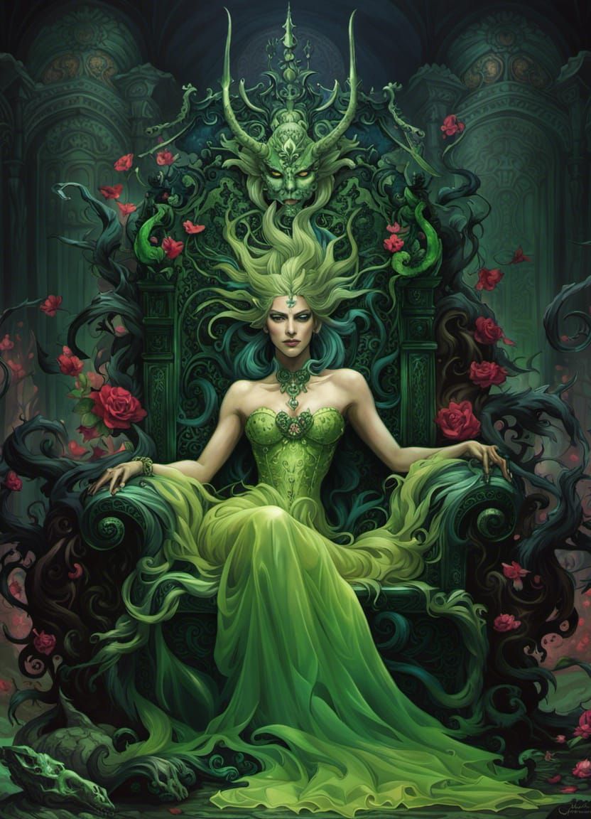 Queen of the Fae - AI Generated Artwork - NightCafe Creator