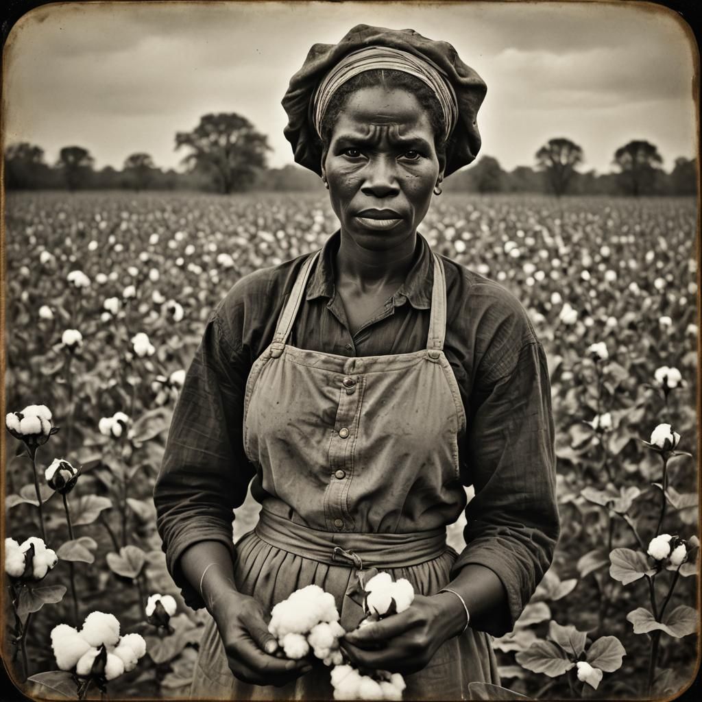 A poignant vintage wet plate photograph captures the essence of a ...