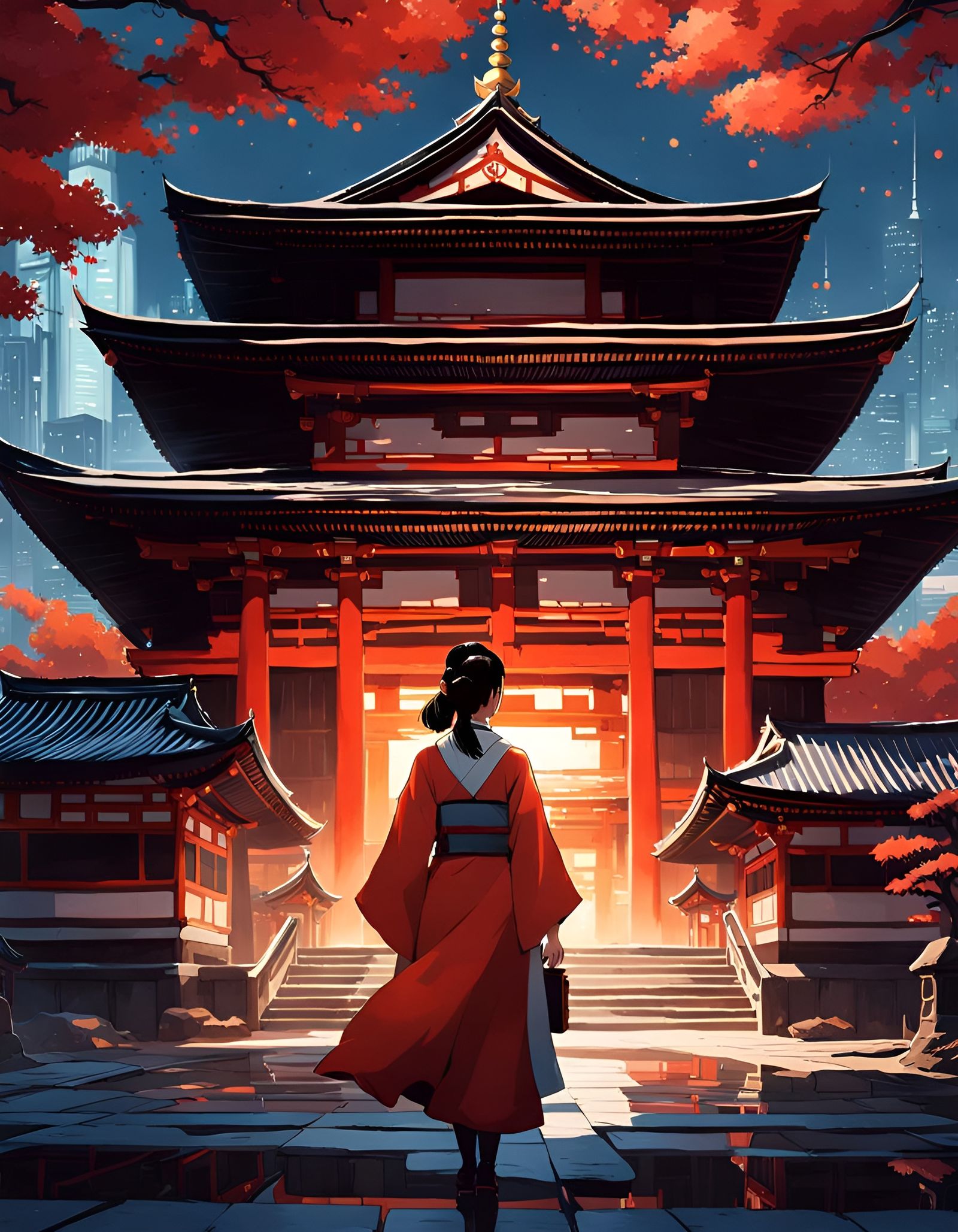 Laika the nightingale - AI Generated Artwork - NightCafe Creator