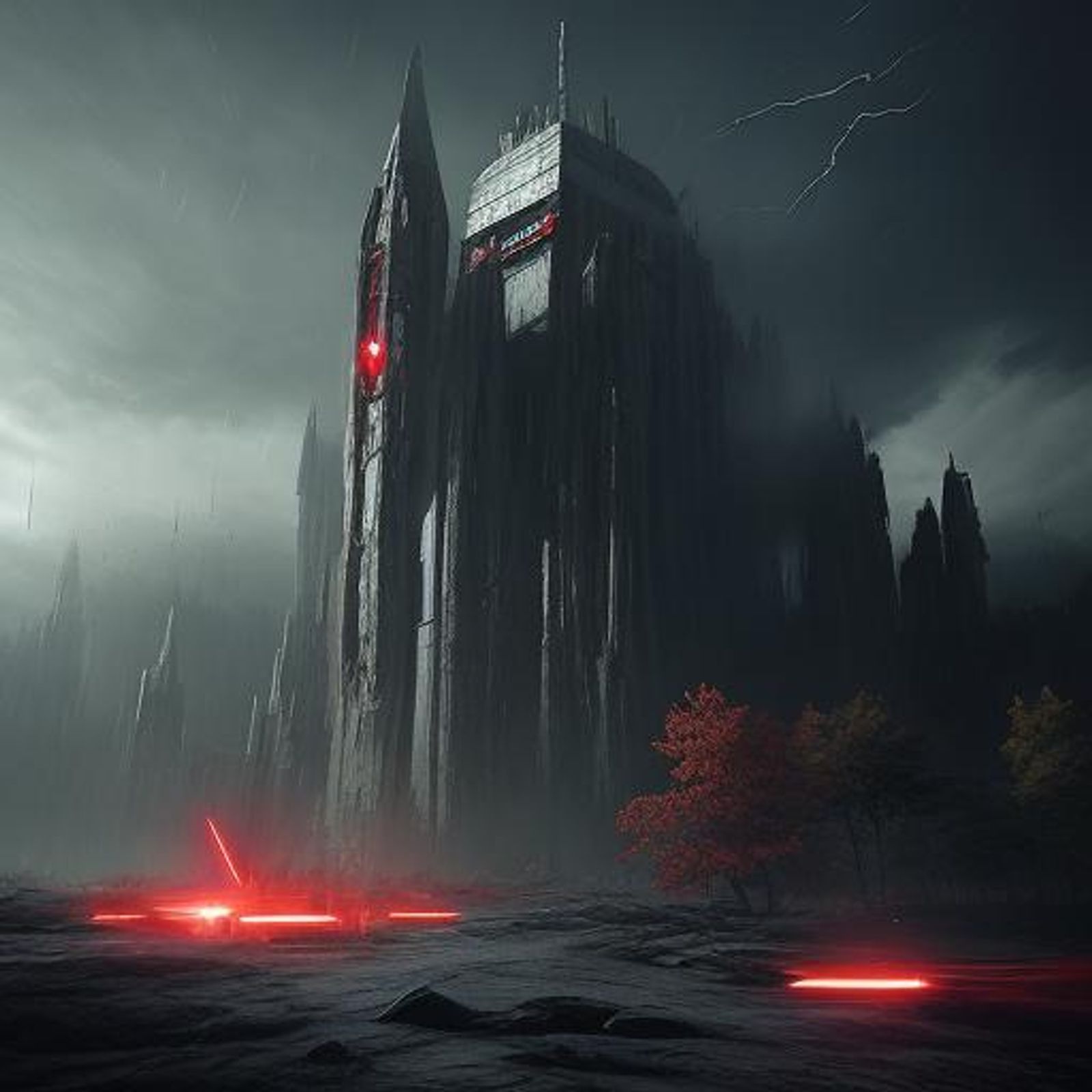 star wars, dark lord, acolyte, master, sith, dark, red, gray, raining ...