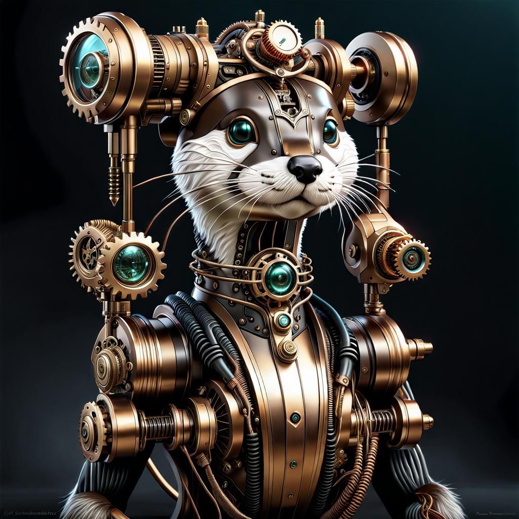 Otters - AI Generated Artwork - NightCafe Creator