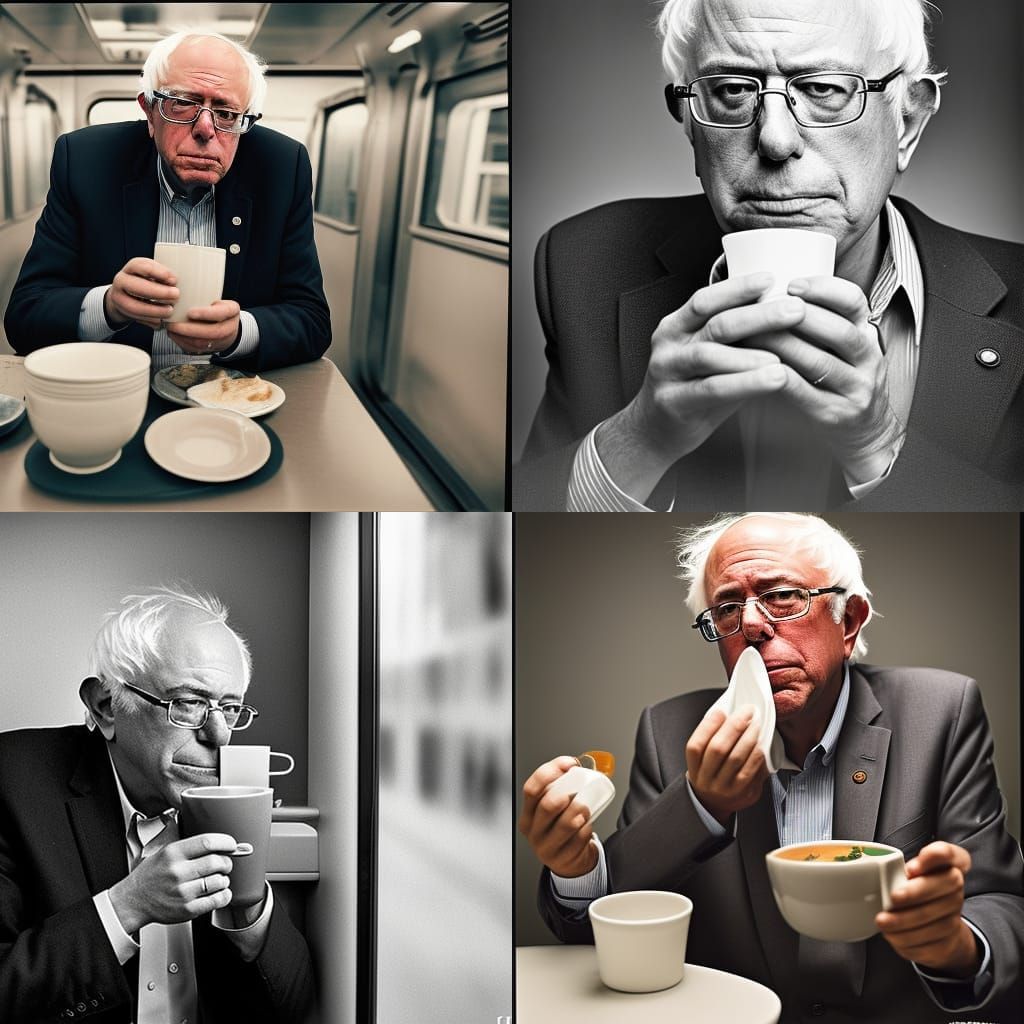 Bernie Sanders - AI Generated Artwork - NightCafe Creator