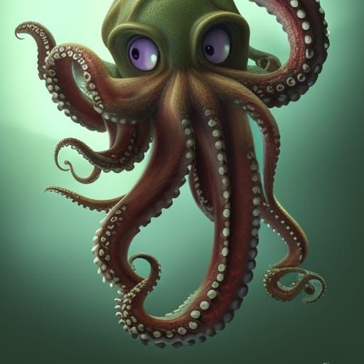 The Octopode - AI Generated Artwork - NightCafe Creator