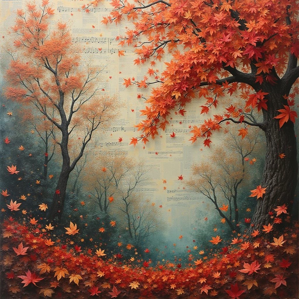 Haiku series - Surreal Whimsy in Charcoal Drawing Aesthetic