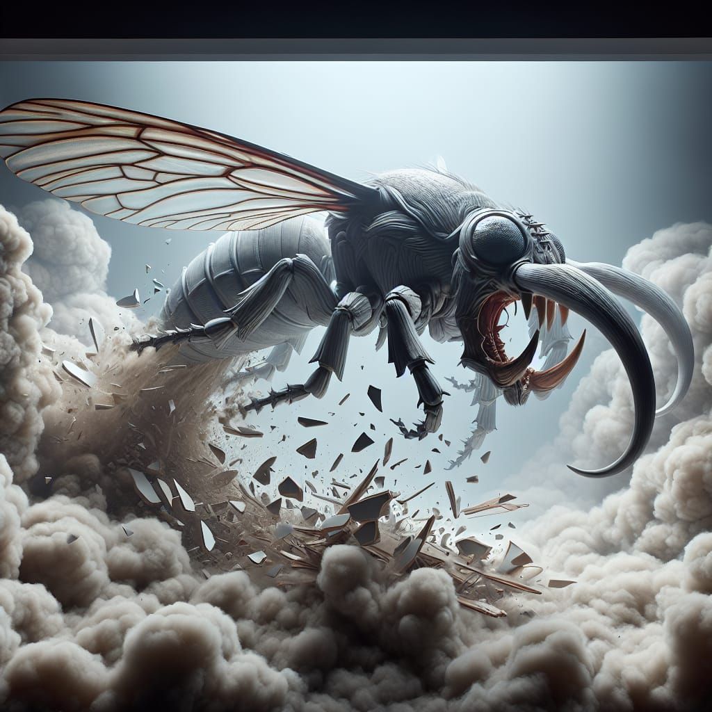 Revenge of The Mutant Dustmites - Surreal Insect Masterpiece...