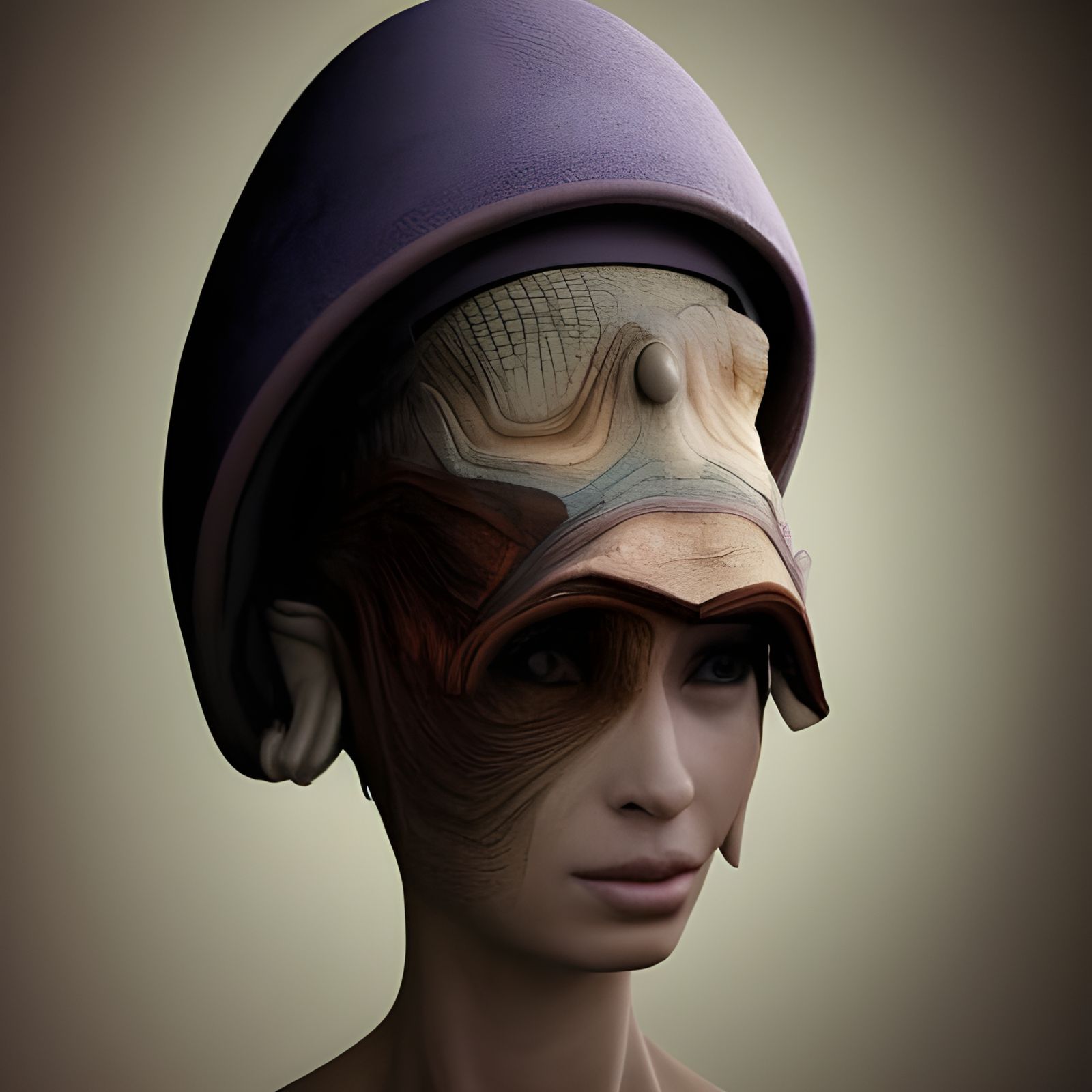 An alien snail hat - AI Generated Artwork - NightCafe Creator