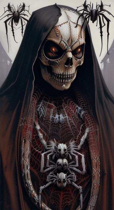 Spider Reaper : r/nightcafe
