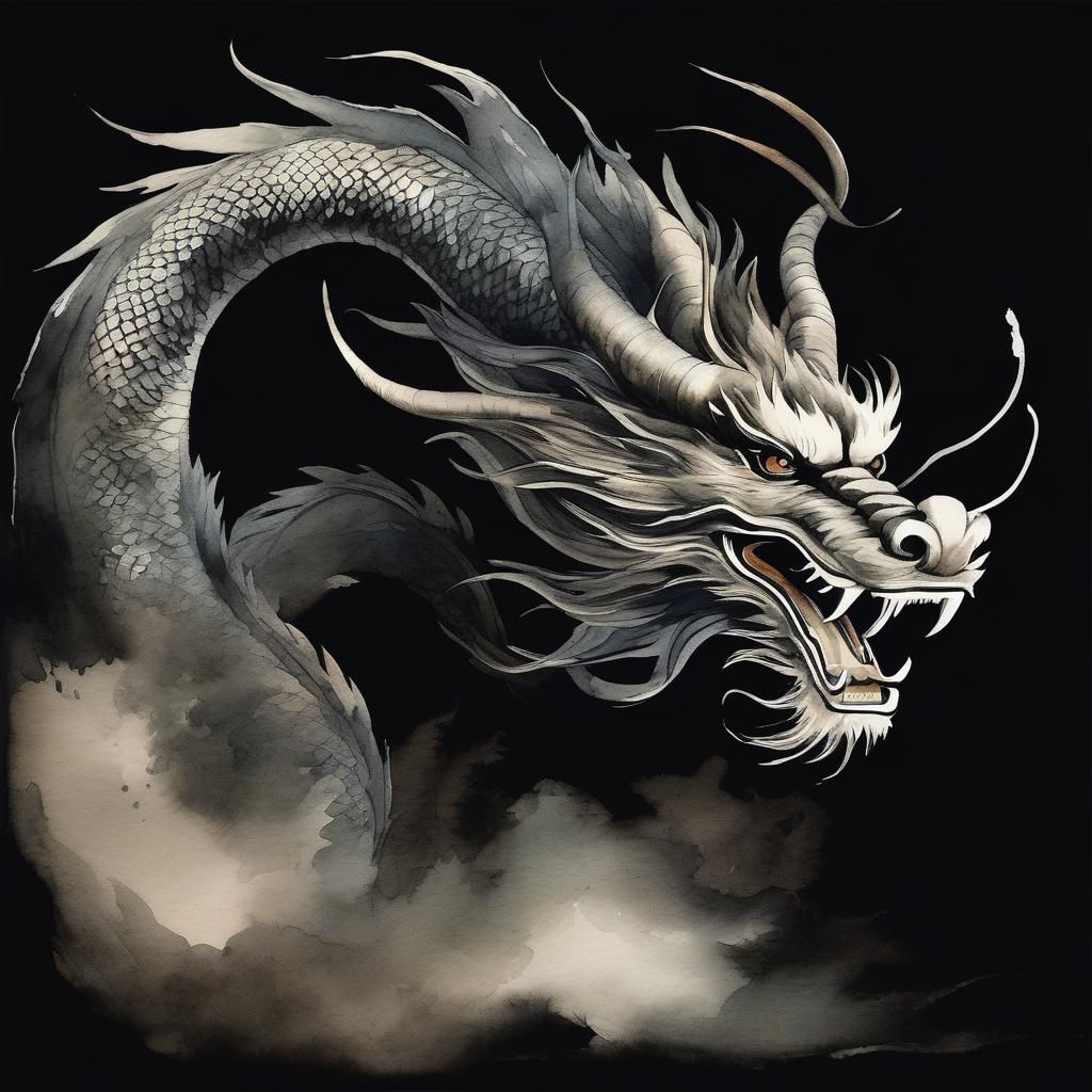 Chinese dragon - AI Generated Artwork - NightCafe Creator
