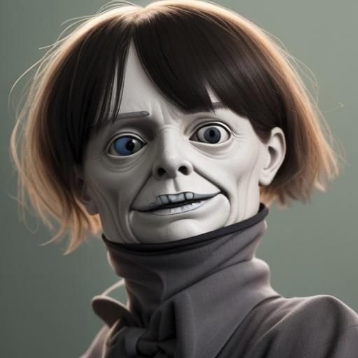 Uncanny face - AI Generated Artwork - NightCafe Creator