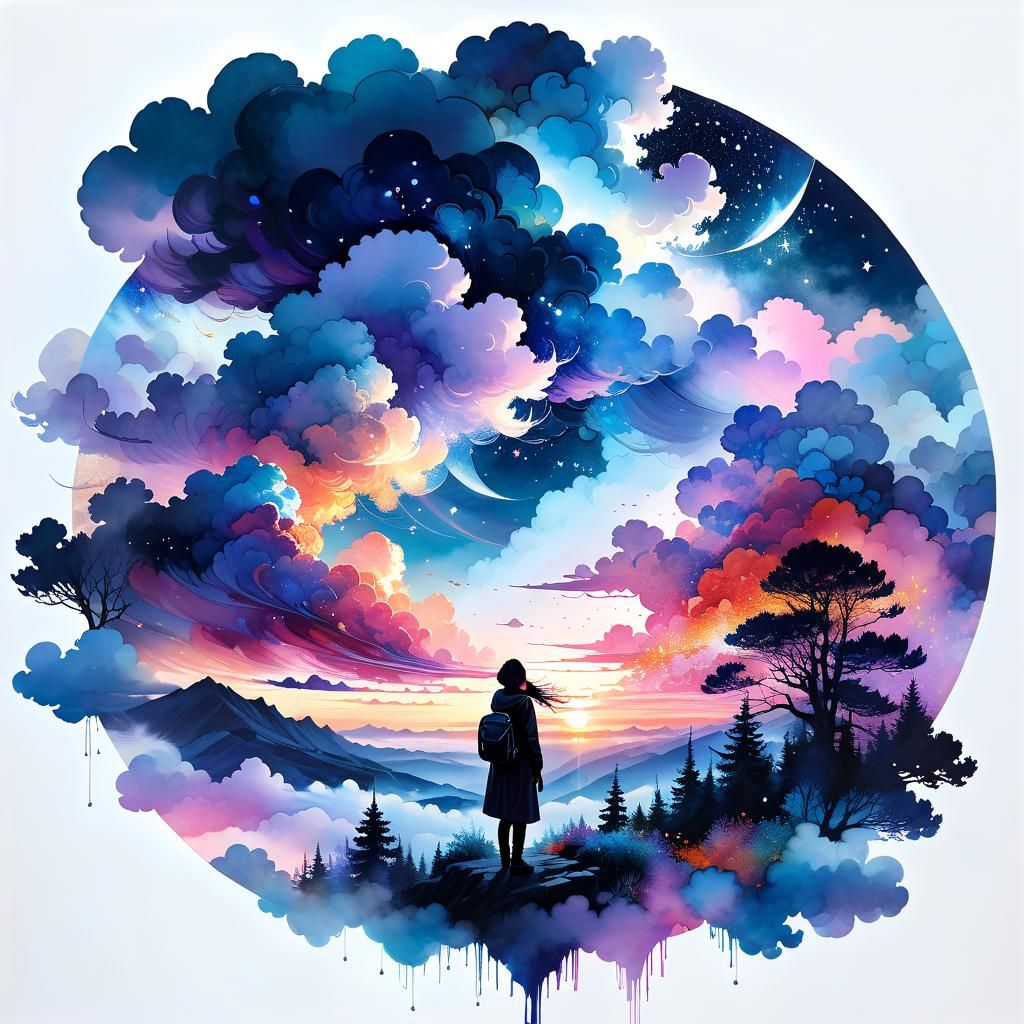 Infinite Wonder - AI Generated Artwork - NightCafe Creator