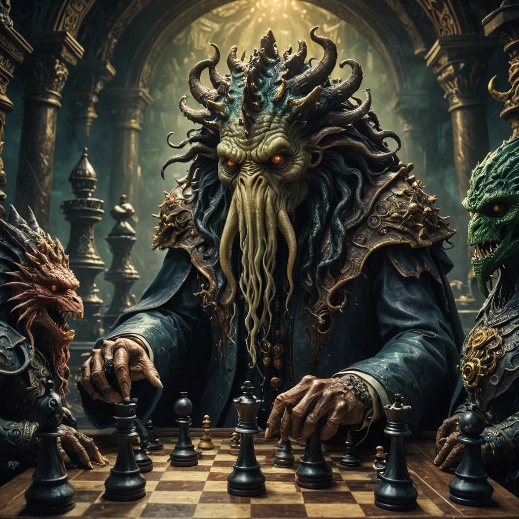 A variation of a theme: An Evil Deity Playing Chess with the Human ...