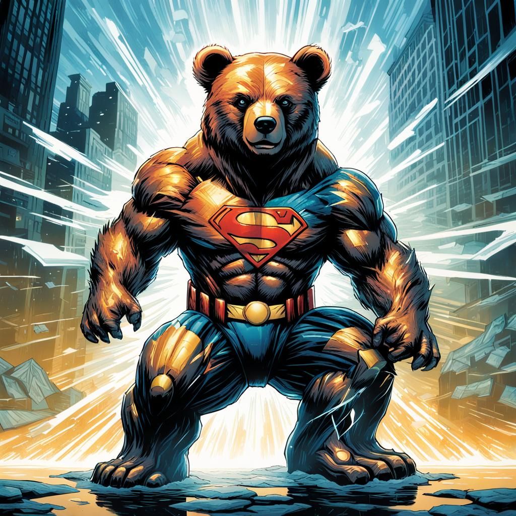Superbear - AI Generated Artwork - NightCafe Creator