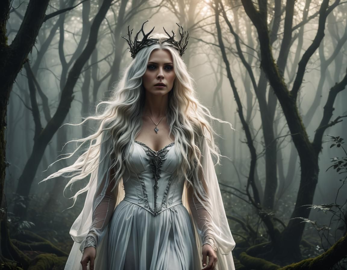 white-witch - User on NightCafe - NightCafe