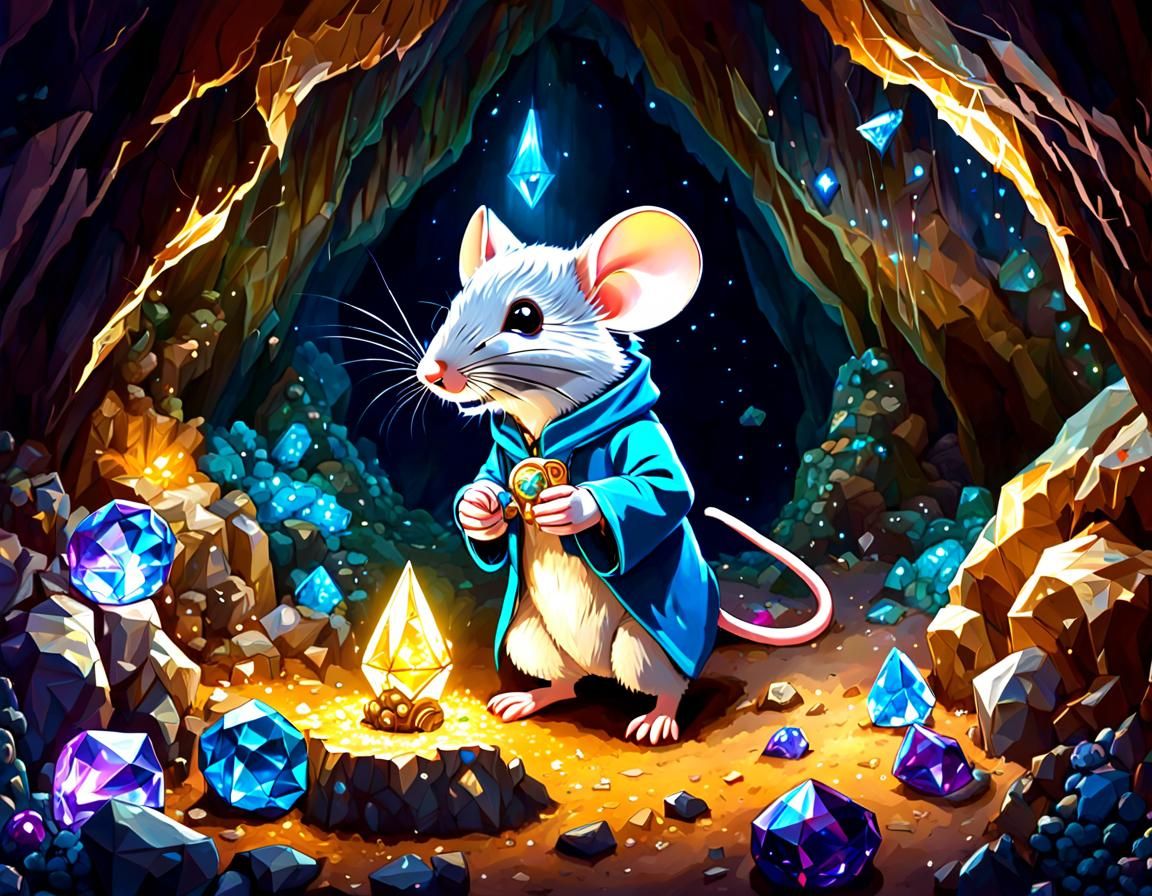 Mice treasure 🐭 - AI Generated Artwork - NightCafe Creator