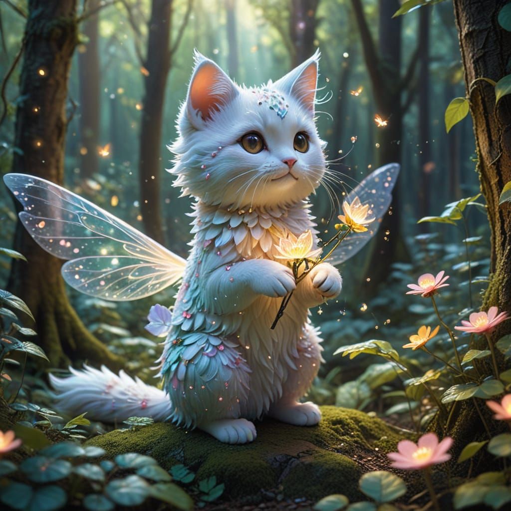 chibi neko fey creatures - chibi neko fey creatures