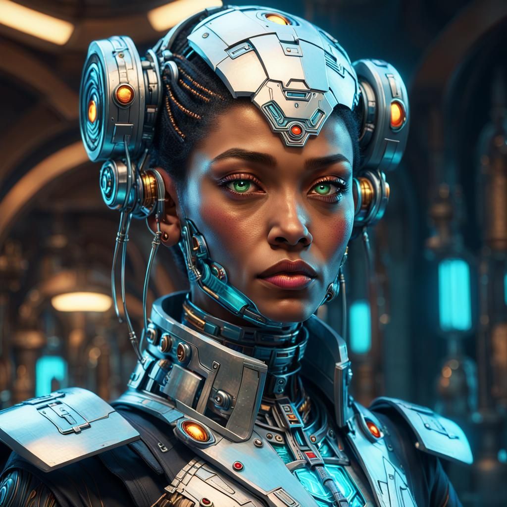 Wonderful Cyborg Ally - AI Generated Artwork - NightCafe Creator