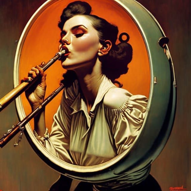 Egg+flute - AI Generated Artwork - NightCafe Creator