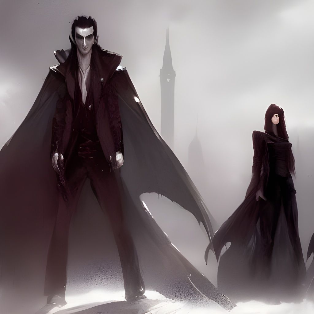 handsome, thrilling, romantic, vampires - AI Generated Artwork ...