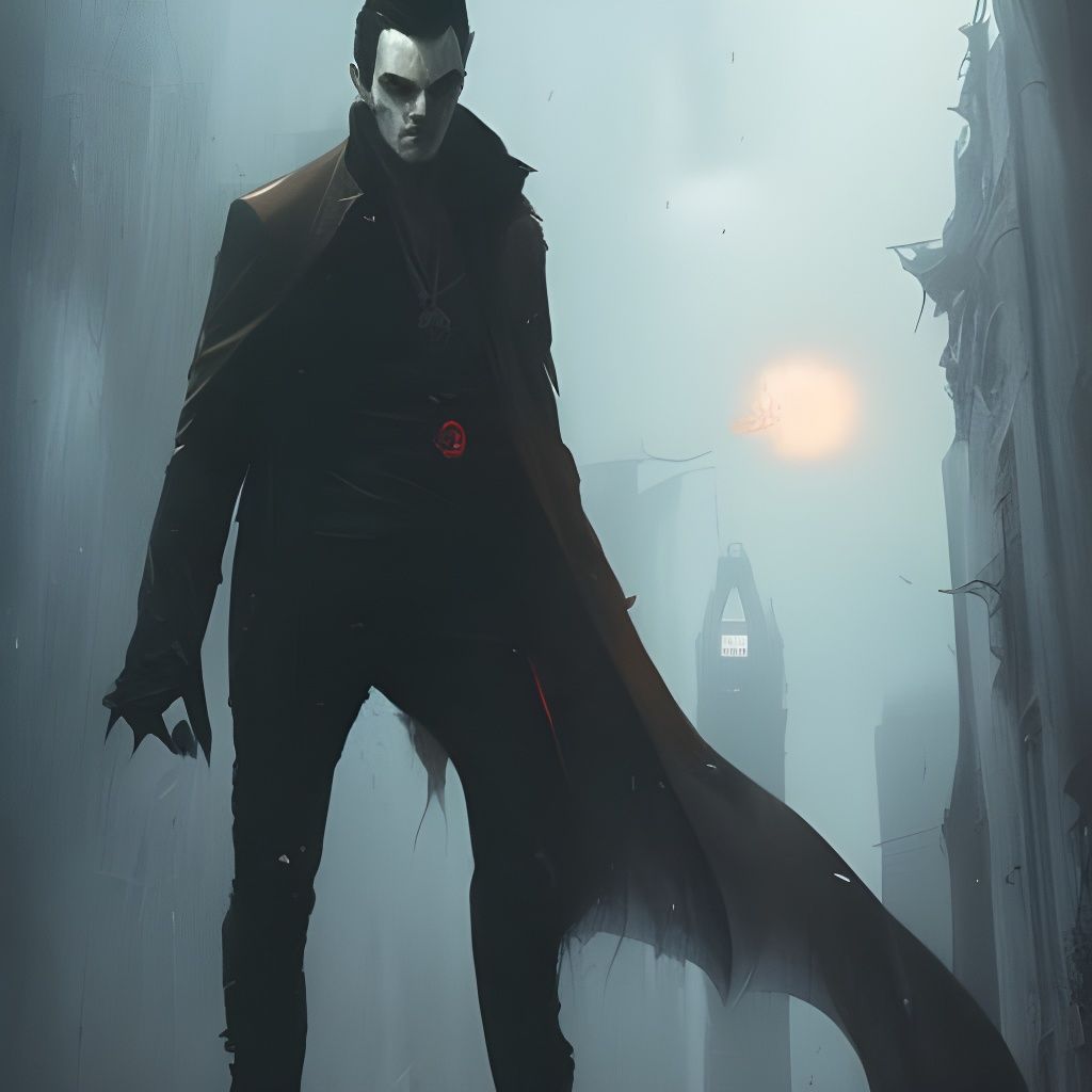handsome, thrilling, romantic, vampires - AI Generated Artwork ...